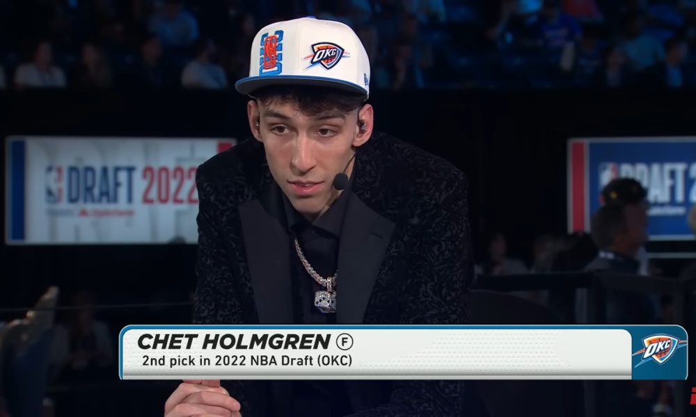 ¿Chet Holmgren se lesionó los ligamentos del pie? A la espera de la ...