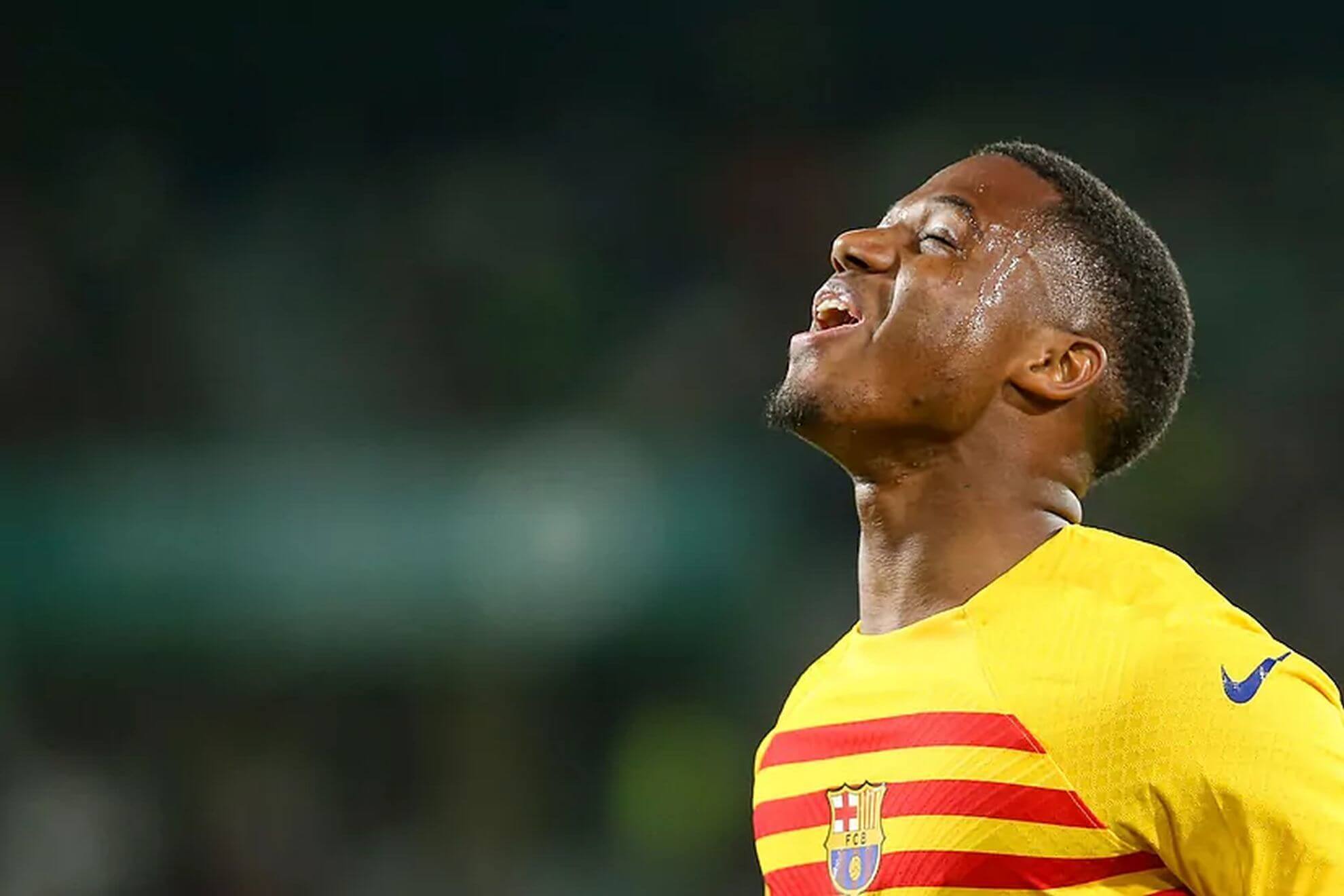 Ansu Fati vuelve a sonreír en el Barça ¡Xavi lo alaba!