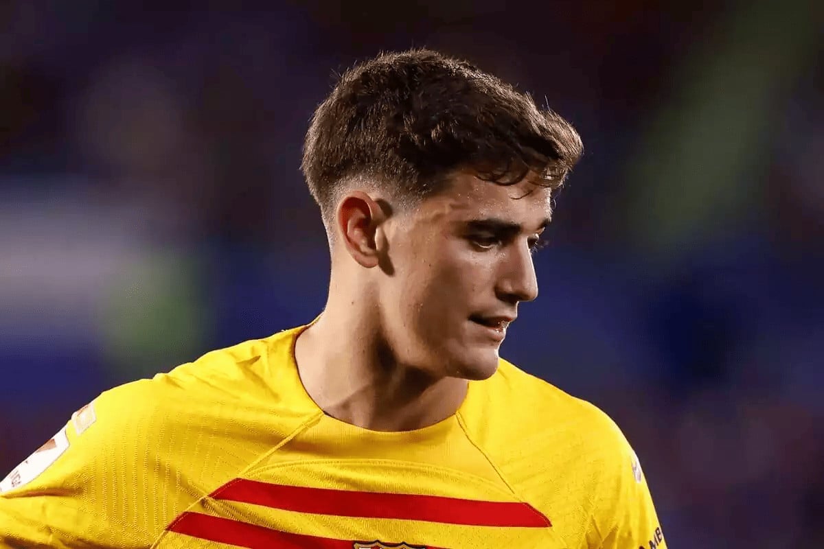 ¡Gavi celebra su partido número 100 con el Barcelona!