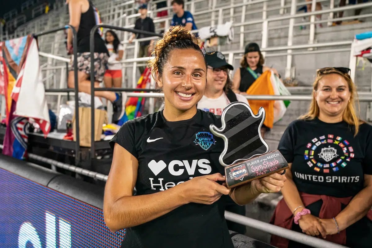 OFICIAL: Sam Staab dejó Washington Spirit y fichó por Chicago Red Stars