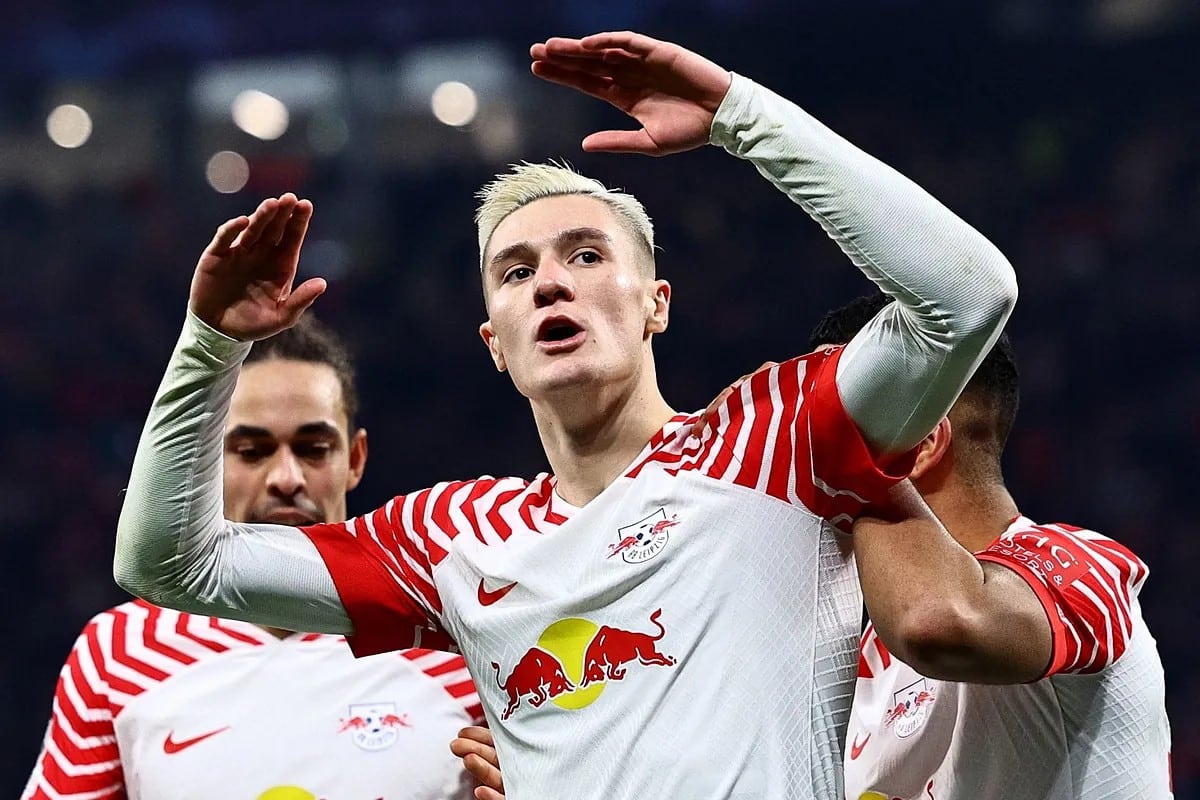 Benjamin Sesko es la estrella inesperada del Leipzig